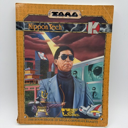 Torg Nippon Tech Sourcebook of Mega Corporate Reality RPG West End ...