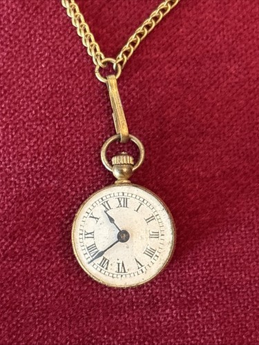 Vintage Gold Tone Mini Pocket Watch Toy? None Working Watch | eBay