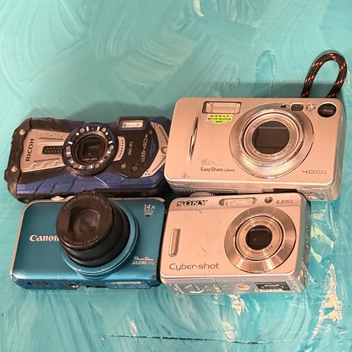 Digital Camera Lot Canon For Parts Junk As Is Vintage Digicam 2033 | eBay