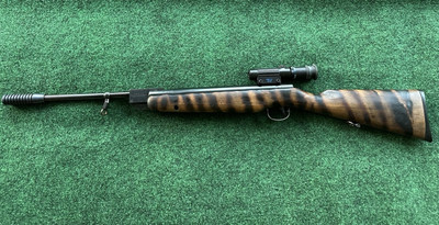 Vintage Beeman C1 Air Rifle .22 Short Scope SS-1 Blue Ribbon | eBay