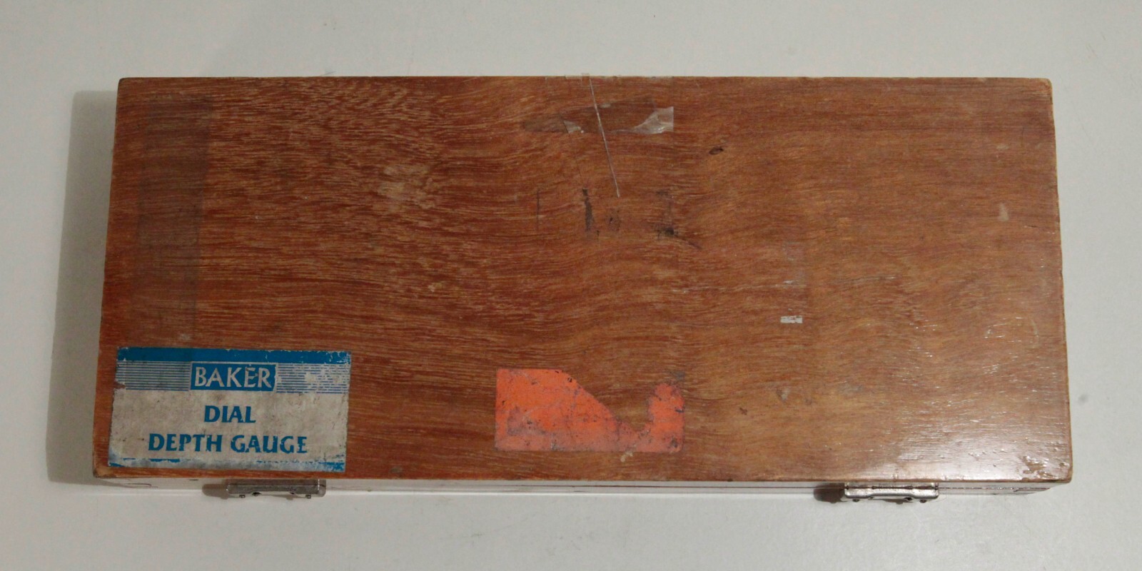 BAKER DIAL DEPTH GAUGE GAGE TYPE J158 Dial frozen PARTS ONLY not ...