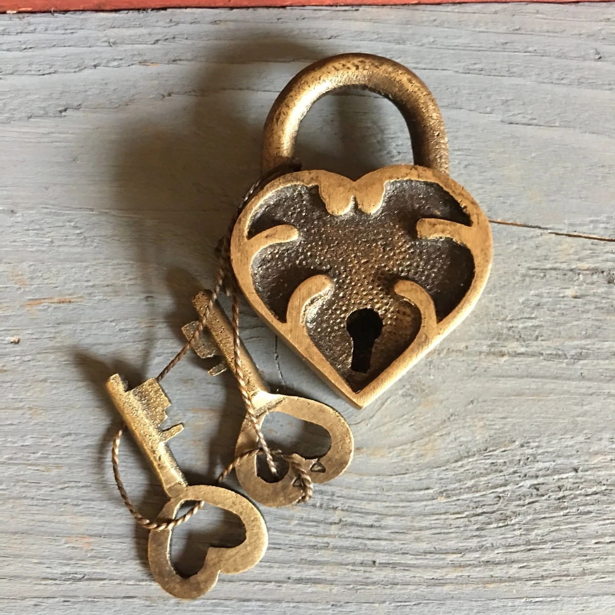 Antique Heart Key