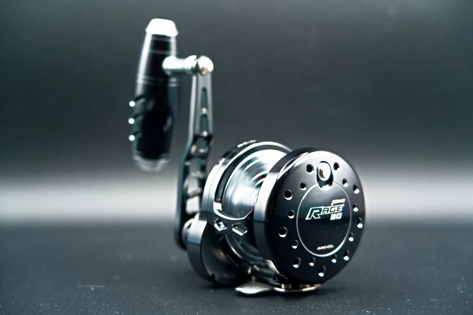 Maxel Jigging Reel Rage Pro 80 Lever Drag Conventional Reel M.Black ...