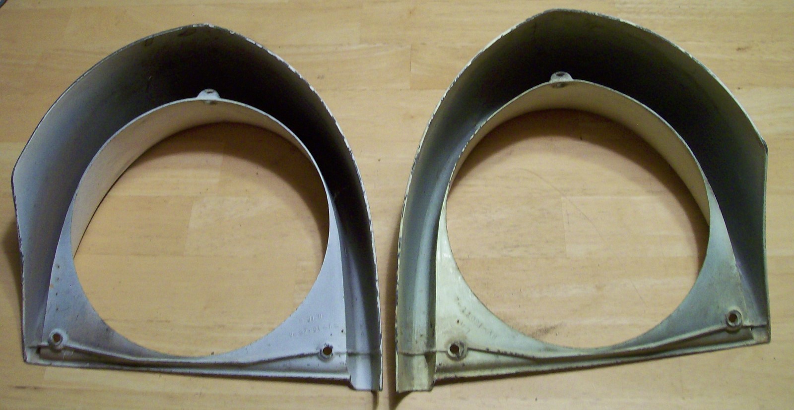 1956 MERCURY HEADLIGHT BEZELS (PAIR) | eBay