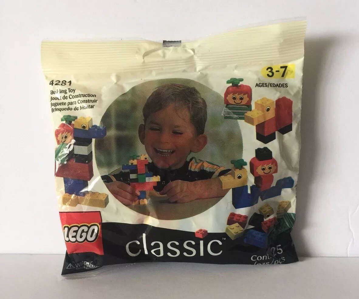 LEGO Classic 4281 Building Toy 1999 LEGO Group 25 Piece Set NIP ...