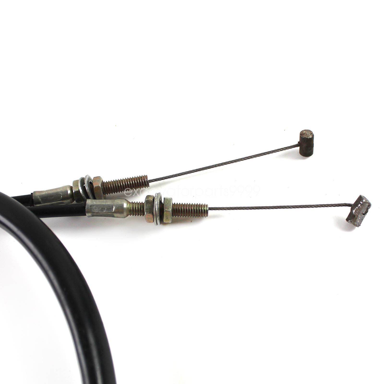 Motorcycle 48" Braided Throttle Cable Fits Harley Dyna Super Wide ...