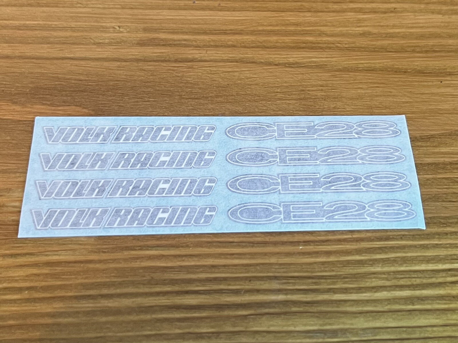 Set of 4 Rays Volk Racing CE28N Wheel Sticker Decals. RIMS DECALs | eBay