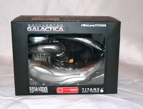 Battlestar Galactica Cylon Raider 5-Inch Vinyl Toy Model Loot Crate ...