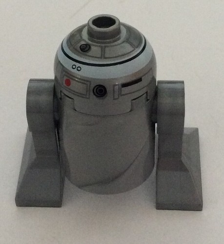 Lego Star Wars Minifigures - Silver Astromech Droid R2-Q2 7915, sw0303 ...