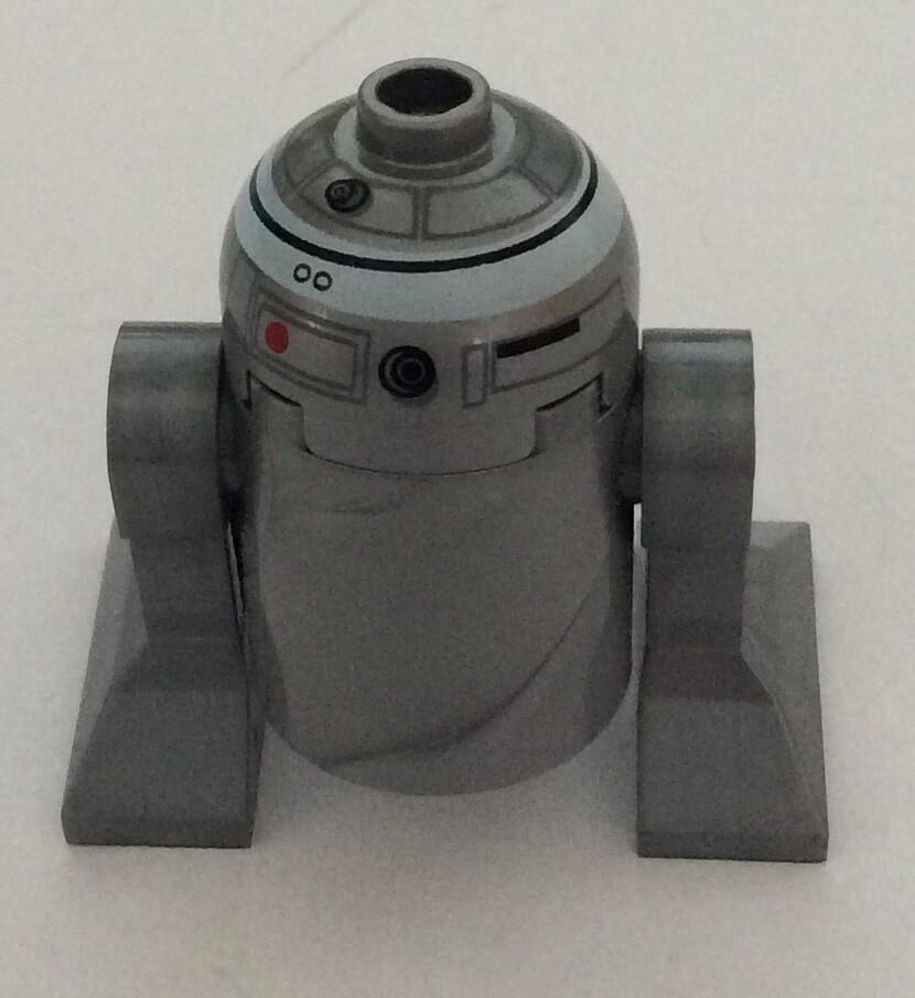 Lego Star Wars Minifigures - Silver Astromech Droid R2-Q2 7915, sw0303 ...