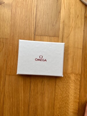 OMEGA Credit Card Holder Of Credit Black Leather Original with Box New ...