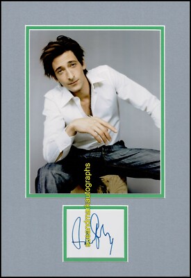 Adrien Brody Predators Asteroid City Succession Signed Autograph UACC ...
