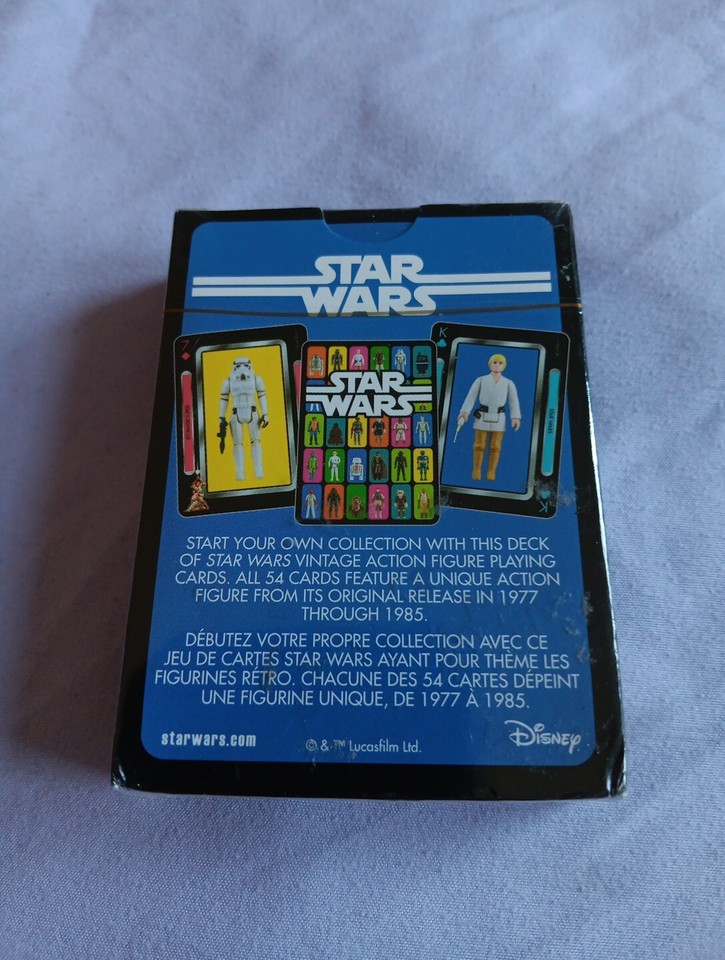 Star Wars Vintage Kenner Action Figures Playing Cards | eBay