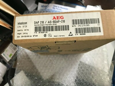 MODICON AS-BDAP-210 OUTPUT MODULE 8POINT 120VAC FACTORY SEALED | eBay