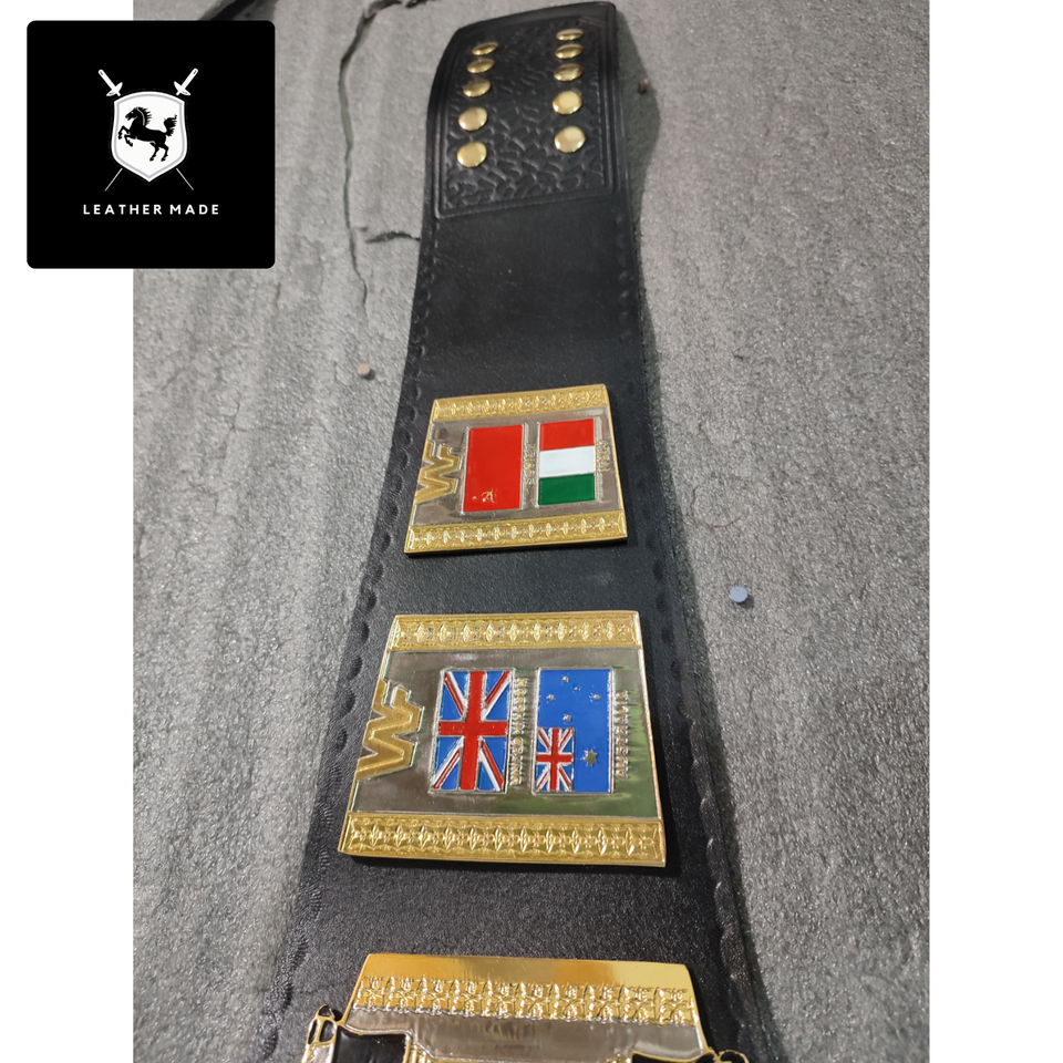 HULK HOGAN 86 WORLD HEAVYWEIGHT WRESTLING CHAMPIONSHIP Belt Replica 2mm ...