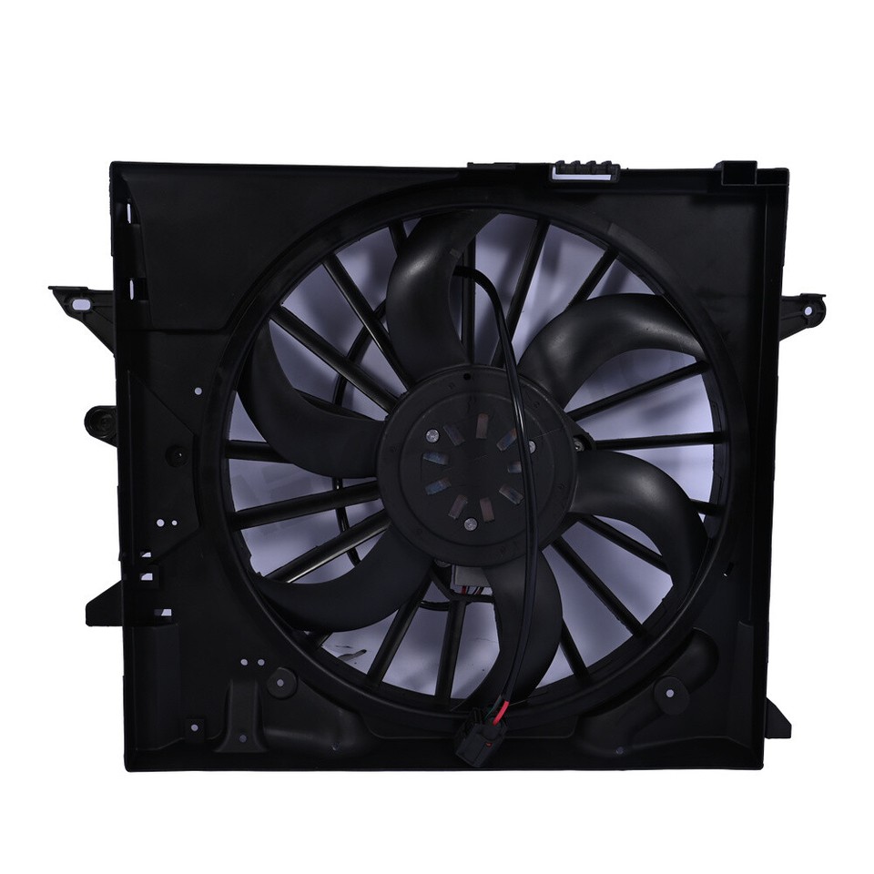 Engine Radiator Cooling Fan Assembly For 2009-2010 Jaguar XF 07-09 XKR ...