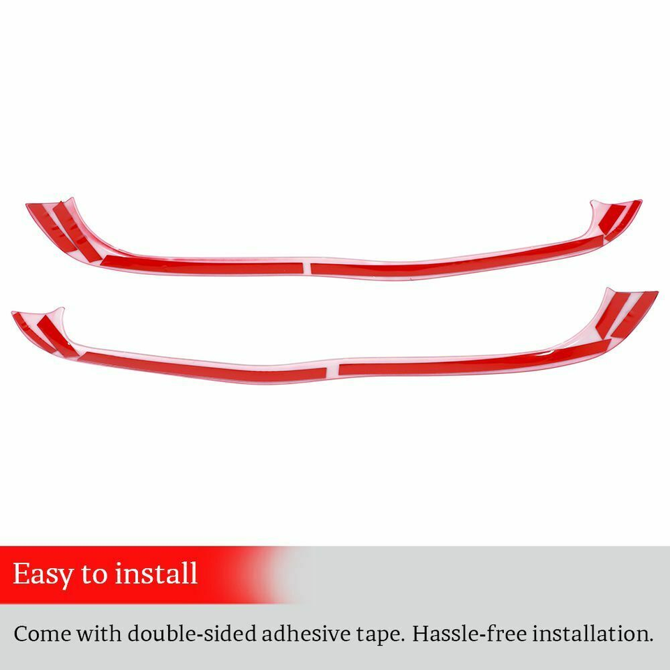 Inner Rear Door Storage Box Trim Cover Decor Strips for Dodge RAM 1500 ...