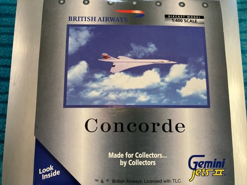 GeminiJets British Airways Concorde G-BOAG 1:400 Scale Diecast Model ...