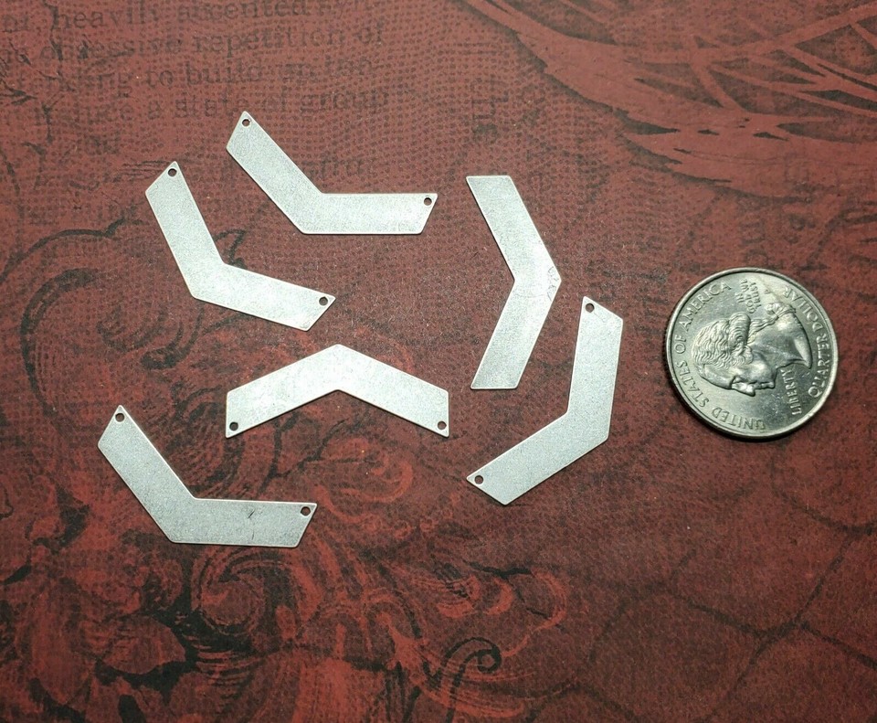 Oxidized Silver Arrow Head Chevron Connector (6) - SOBF11 | eBay