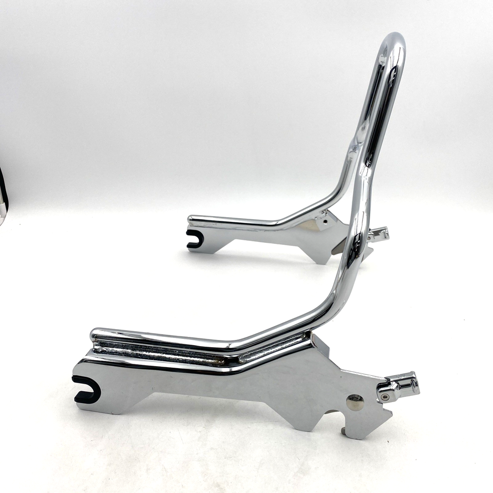 oem Harley 52300436 Chrome Holdfast Sissy Bar Backrest 18-24 Fatboy ...