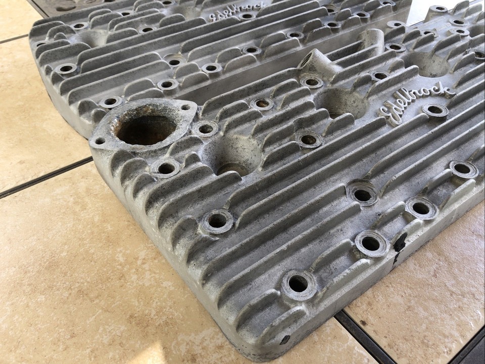 Edelbrock Aluminum Cylinder Heads – Ford Flathead V8 (1949–1953?) | eBay