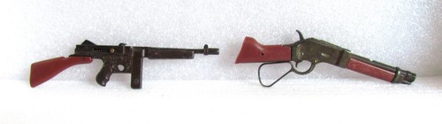 Two 2 Vintage Marx Famous Firearms Miniature toy Rifles 1960s | eBay