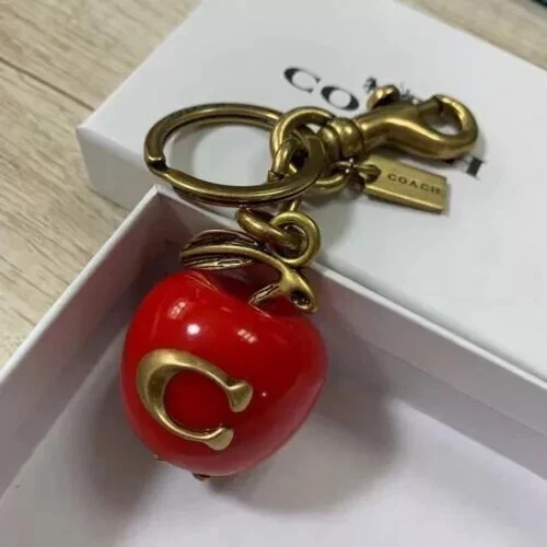 New Coach Apple Keychain Charms | eBay