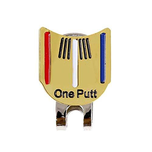 2Pcs Golf Ball Marker Putting Putt Alignment Aiming Tool with One ...
