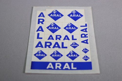 ZX076 Autocollant ARAL Ho train garage raffinerie station essence ...