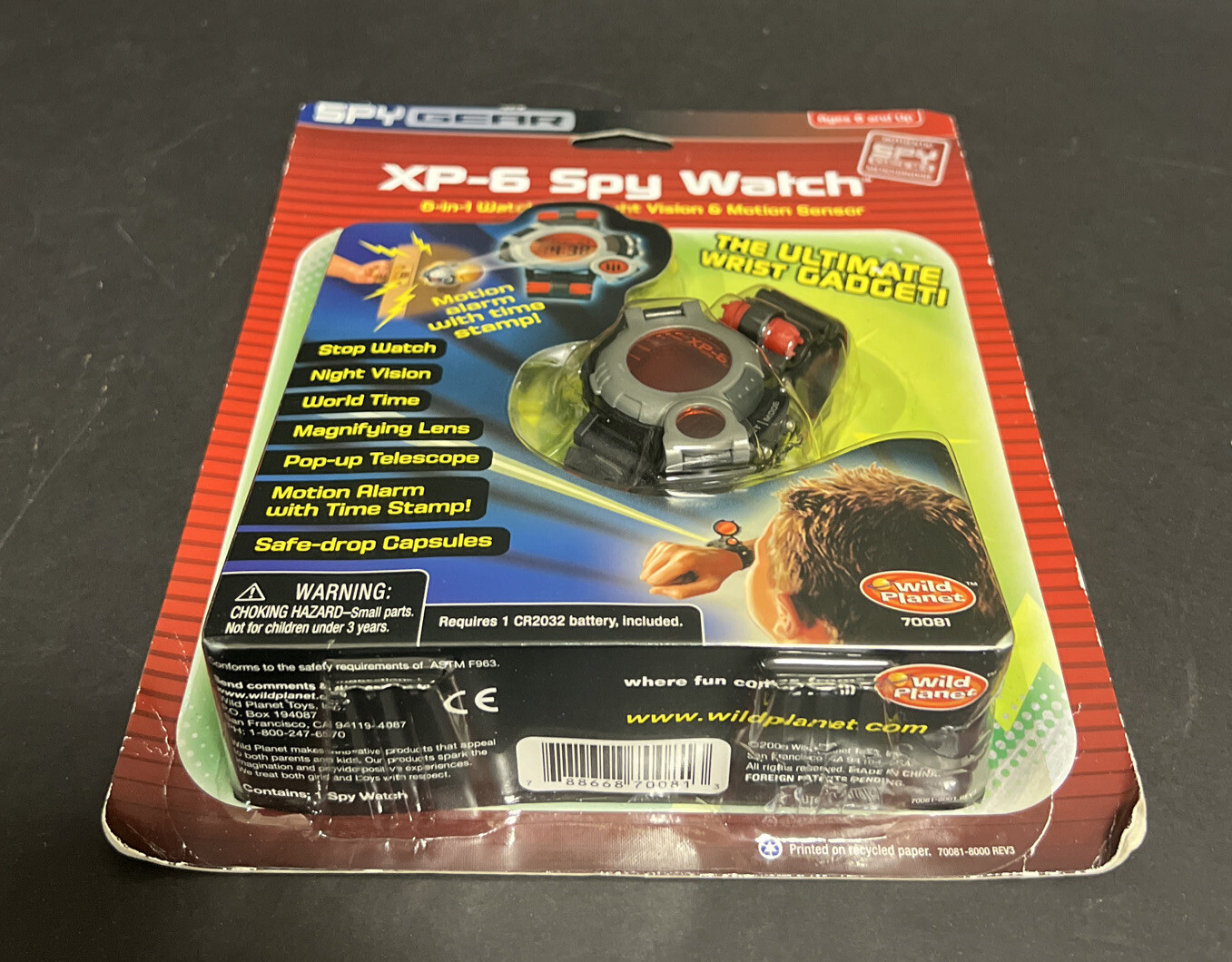Spy Gear Watch Box