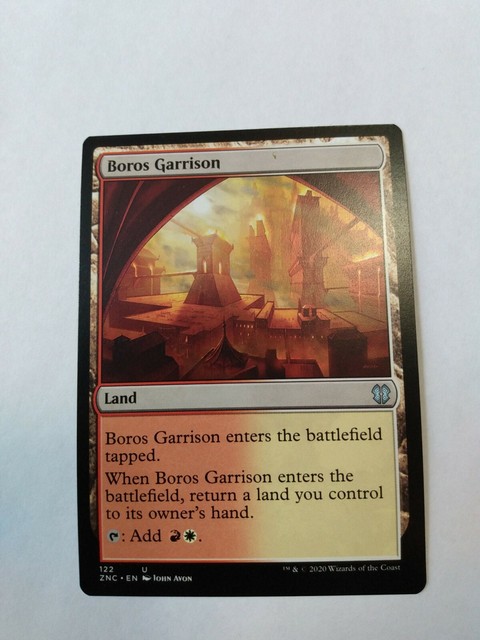 MTG Boros Garrison Commander 2020 260/322 Regular Common for sale ...