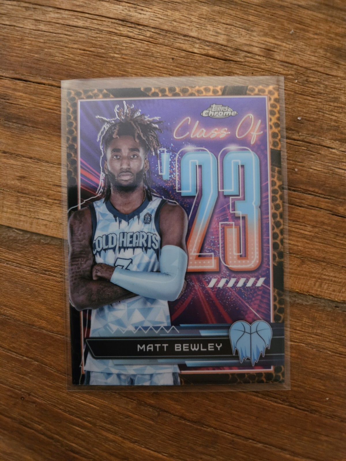 2023 Topps Chrome OTE Matt Bewley Class Of 23 Orange Basketball ...