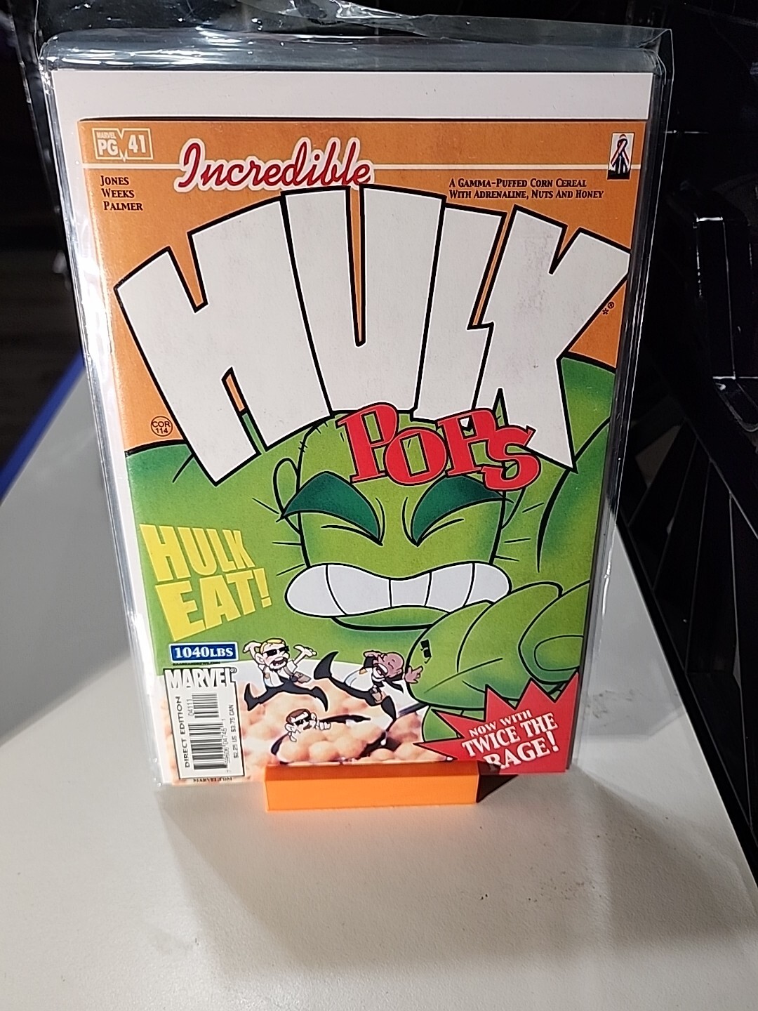 Incredible Hulk #41 (Aug. 2002) Cereal Box Cover | eBay