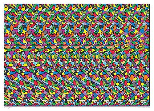 Set Of Six 18"x13" Stereogram Posters se | eBay