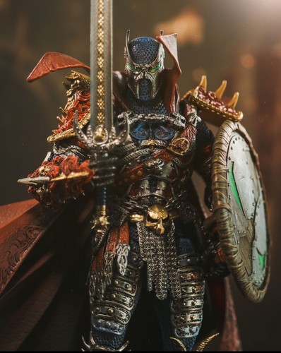 McFarlane Kickstarter 2024 MEDIEVAL SPAWN (Classic Blue) Figure NEW | eBay