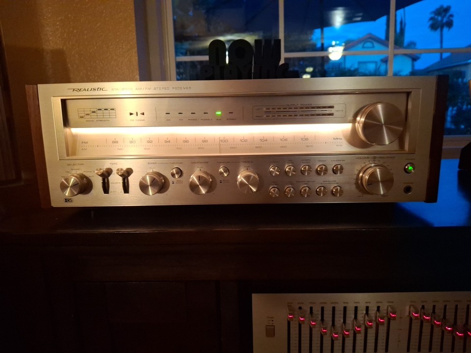 Vintage Realistic STA-2300 AM/FM Stereo Receiver - Fully Serviced | eBay