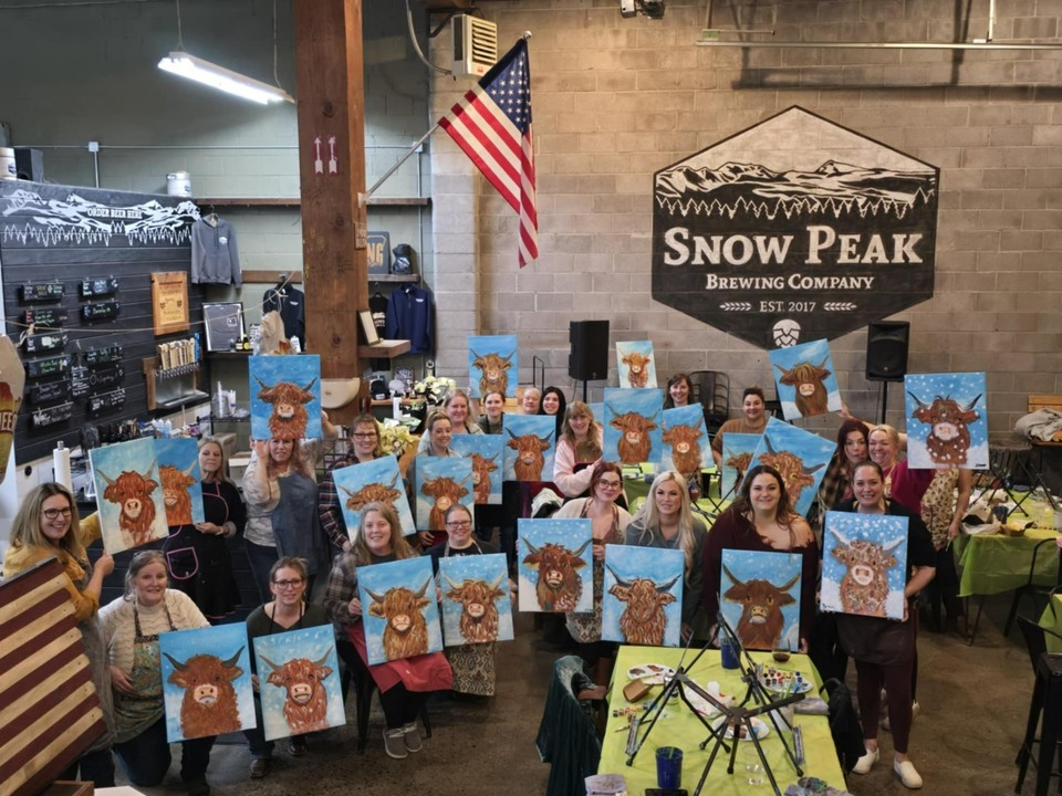 Resting Grinch Face, Original 12x12 Funny Christmas Painting by ...