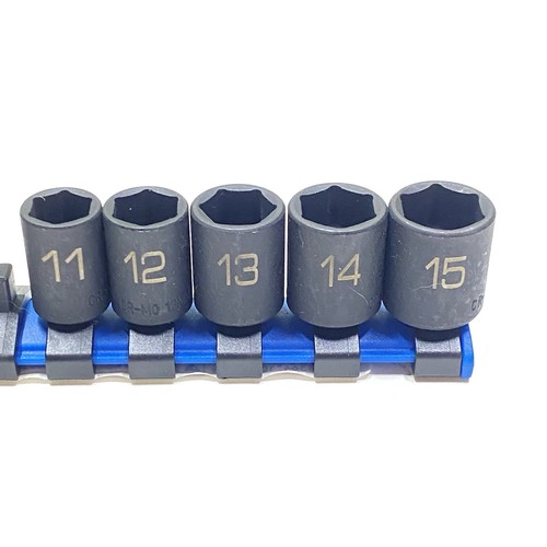 MATCO Tools ADV AP4M6V-6V 1/4" Drive 9pc Impact Socket Set 4mm-15mm Incomplete | eBay