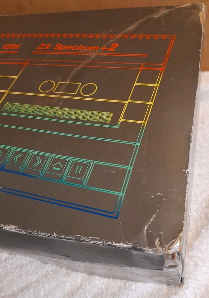 Sinclair 128k ZX Spectrum +2 Computer Set Up & Games - Tested And ...