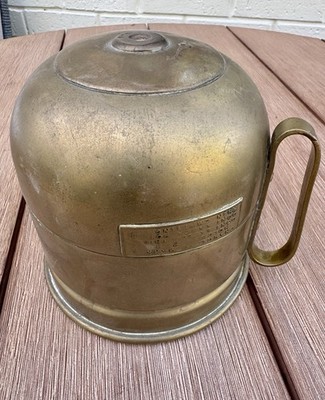 Military Powder and Shot Flask Cannon Or Field Gun WW1 black powder ...