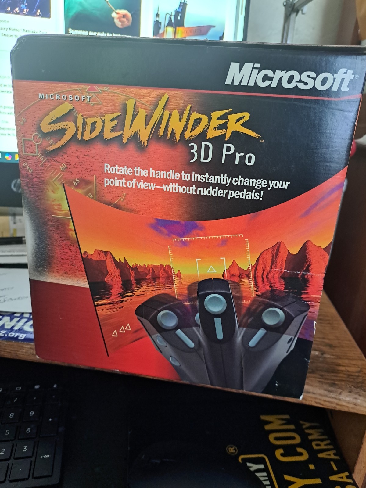 Microsoft SideWinder 3D Pro (32600007) Video Games Controller for sale ...