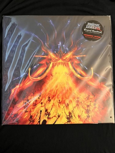 Brutal Legend Ormagöden Vinyl Soundtrack (black with white splatter ...