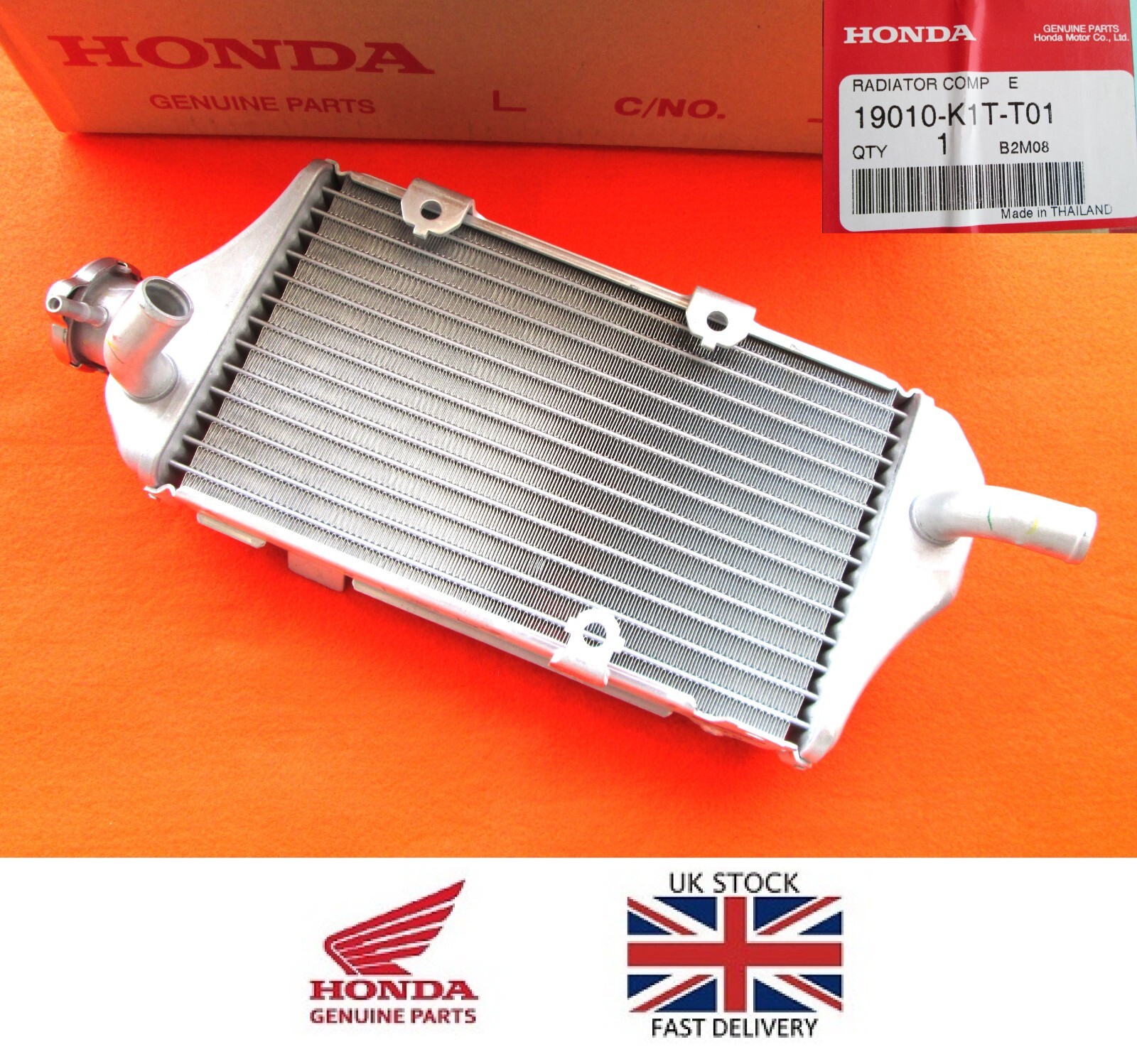Honda GENUINE CRF300L + Rally Radiator PART NO: 19010-K1T-T01 | eBay UK
