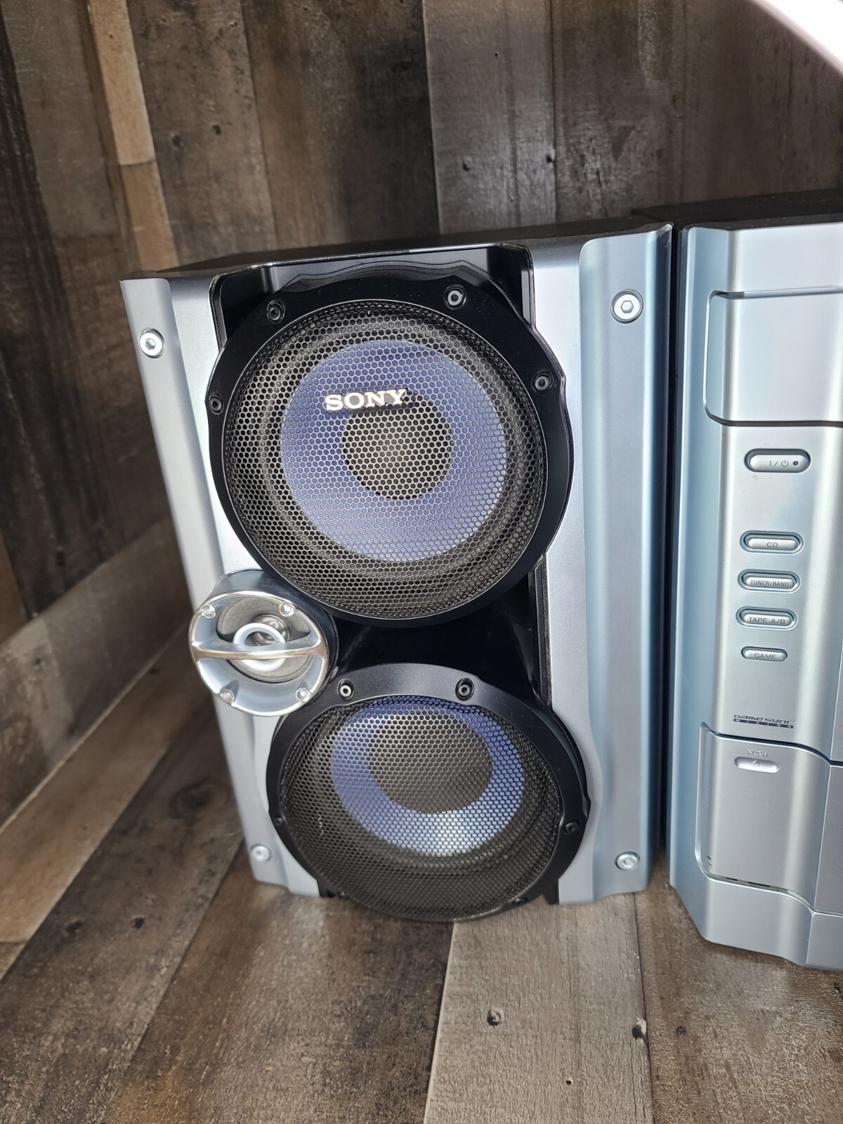 Sony HCD-GX450 3 Disc Changer Dual Cassette Deck Stereo System Hi-Fi | eBay