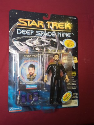 Thomas Riker Star Trek Deep Space Nine with card, Playmates | eBay