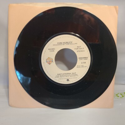 Con Hunley She's Steppin' Out/ Same Warner Bros. Promo 45 RPM Record | eBay