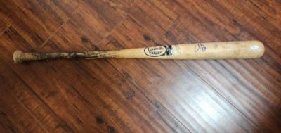 Ian Happ Game Used Signed Bat Chicago Cubs PSA | eBay