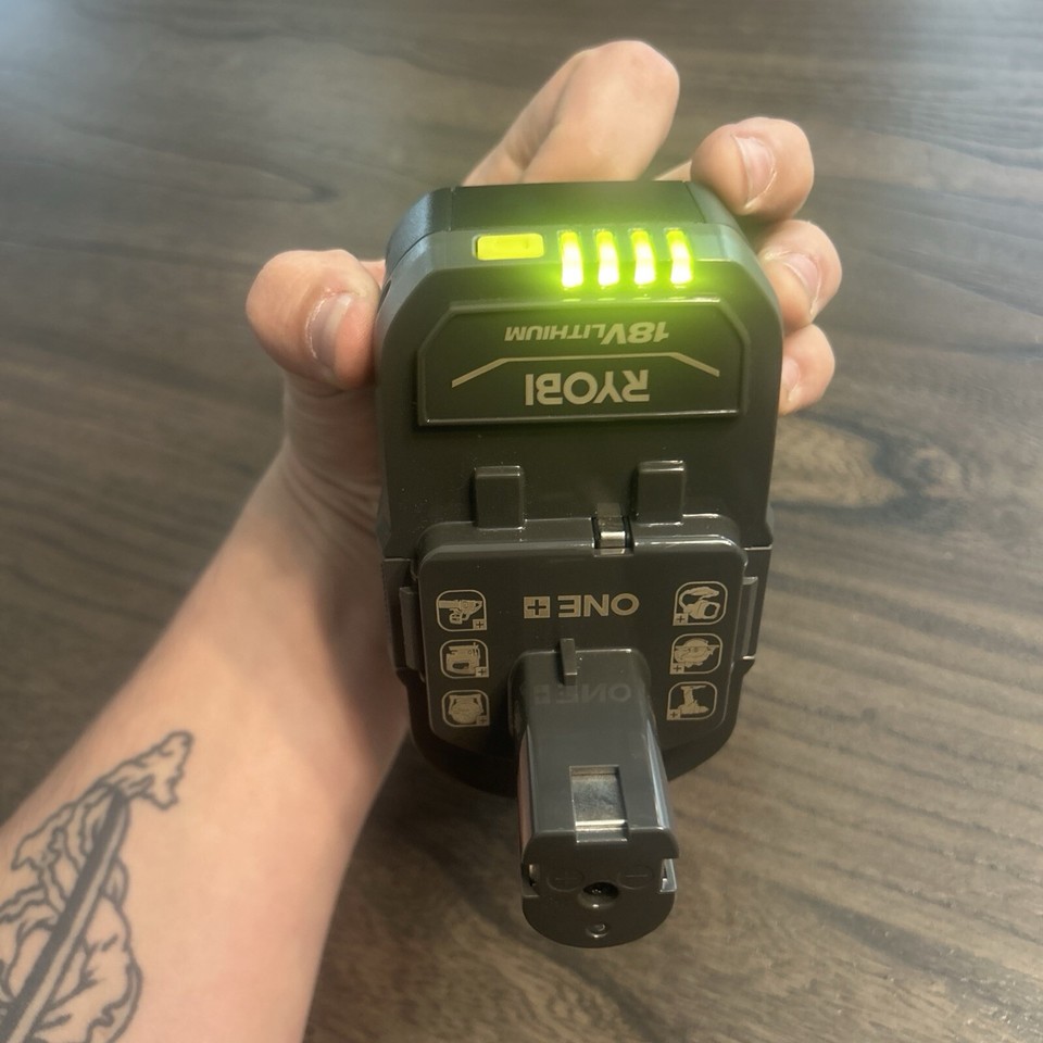 NEW Genuine Ryobi PBP005 18V ONE+ 4.0 Ah Lithium-ion Battery | eBay