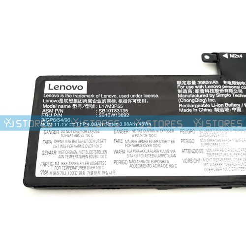 Genuine L17C3P53 L17L3P53 01AV481 01AV482 Battery for Lenovo Thinkpad ...