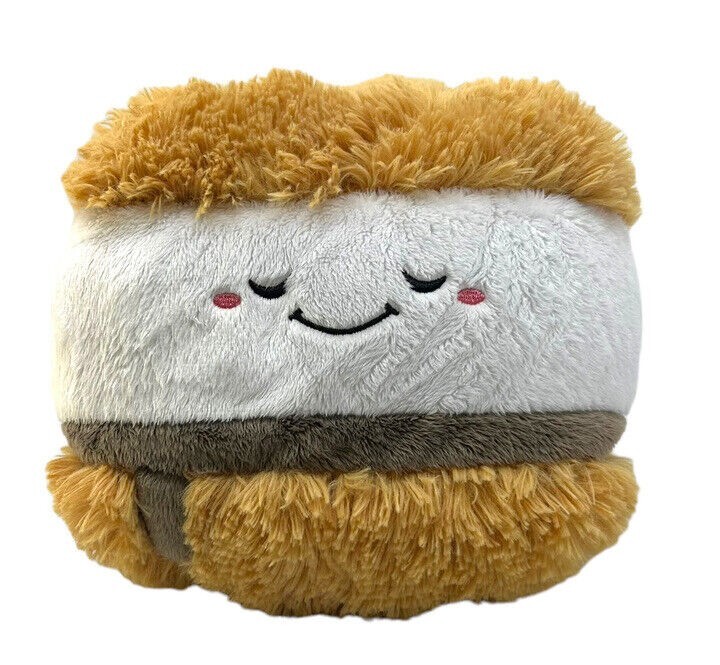 Squishables Smores S'more Plush 14" Chocolate Marshmallow Pillow Jumbo ...